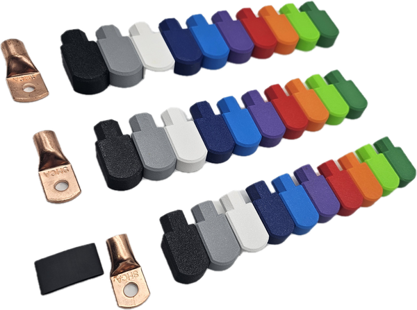 Cable lug covers – Jim's Machineworx