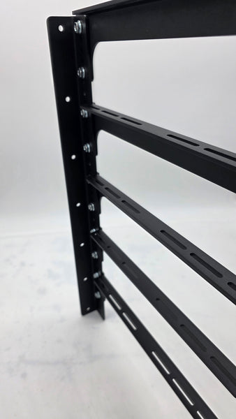 Modular back wall amplifier racks – Jim's Machineworx