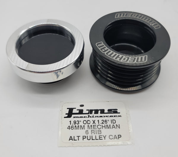 1.93 OD. X 1.26 ID. 46MM 6 RIB ALTERNATOR PULLEY CAP FOR MECHMAN – Jim ...