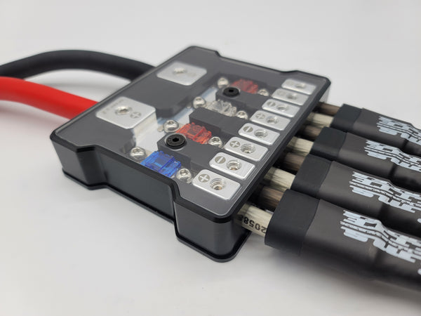 Elite series Fuse block/ ground distribution block 1/0-4ga – Jim's ...