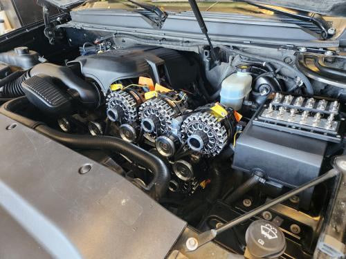 CHEVROLET TRUCK 00-13 QUAD BILLET ALTERNATOR BRACKET BASIC SET – Jim's ...